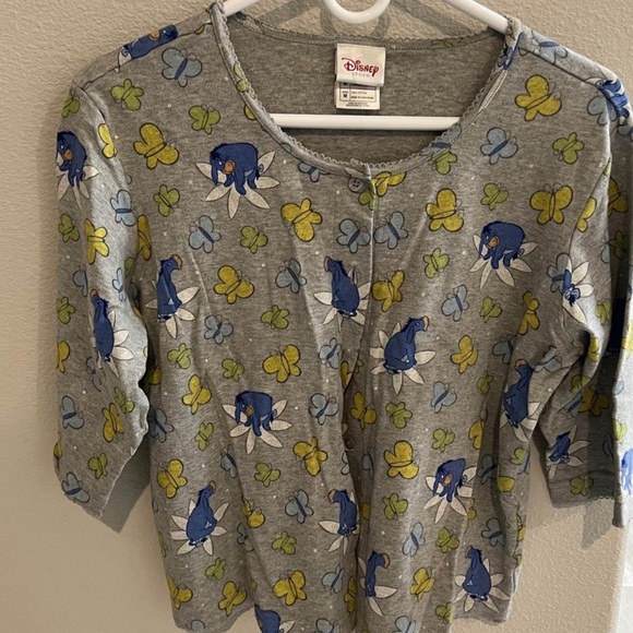 Disney | Intimates & Sleepwear | Disney Two Piece Eeyore Pajamas | Poshmark